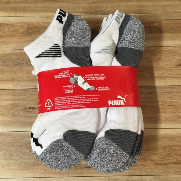 Puma | Underwear & Socks | New 8 Pack Mens Puma Low Cut Sport Socks ...